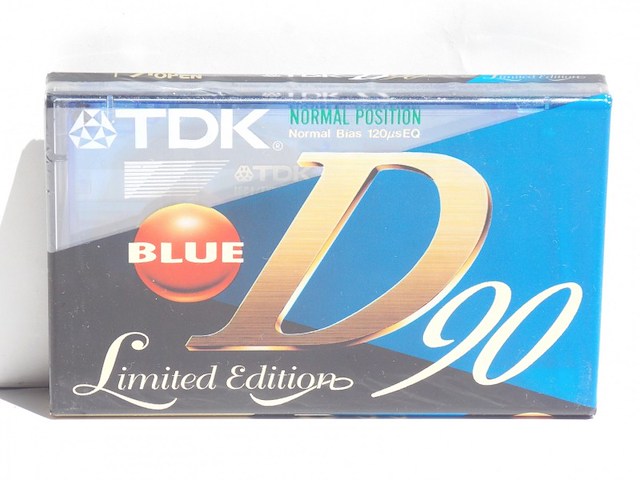 TDK D90 Blue (neraspakovana) limited edition