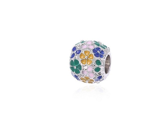 Privezak Multicolour Flower za pandora narukvice