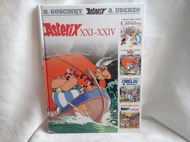 Asterix XXI-XXIV na češkom jeziku