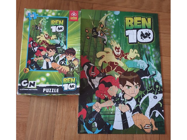 Ben 10 - PUZZLE TREFI - za decake