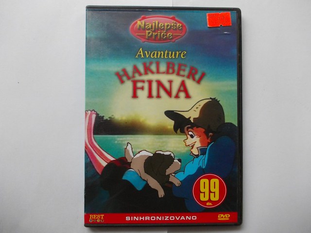 DVD Avanture Haklberi Fina
