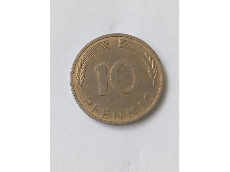10 Pfennig 1988.godine - Nemacka -