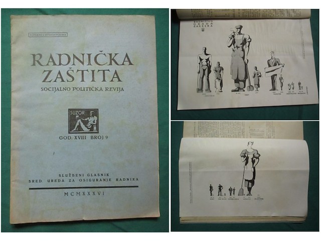 Radnička Zaštita-Socijalno Politička Revija-Br.9-1936