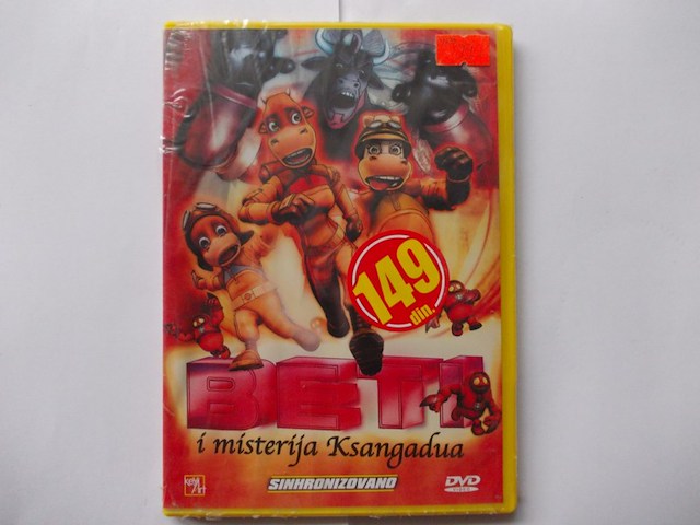 DVD Beti i misterija Ksangadua