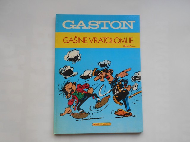Gaston, Gašine vratolomije,, dečje novine