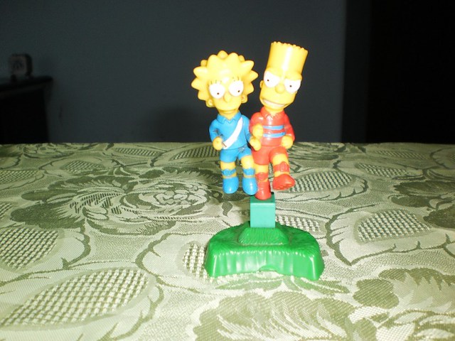 Bart i Lisa Simpsons - Burger King - 2002 godina