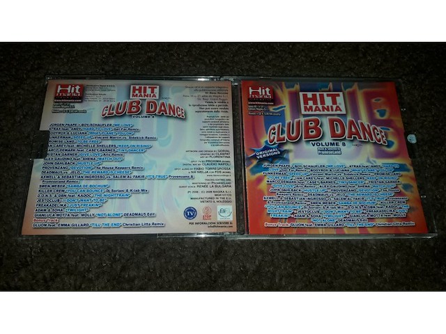 VA - Hit mania club dance volume 8 , ORIGINAL