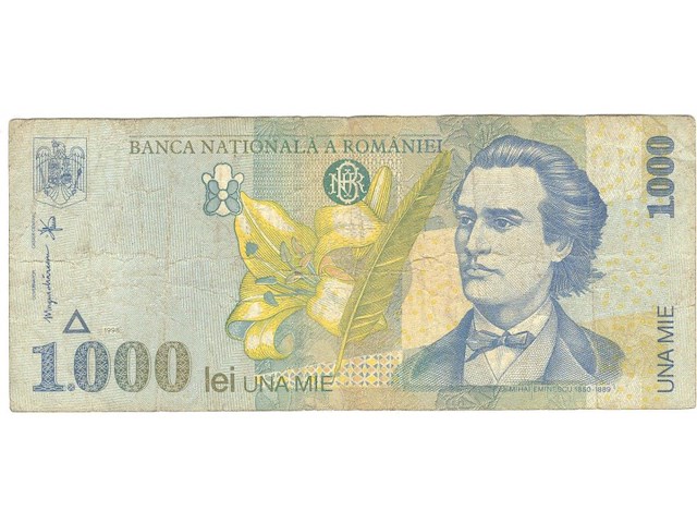 Rumunija 1000 lei 1998