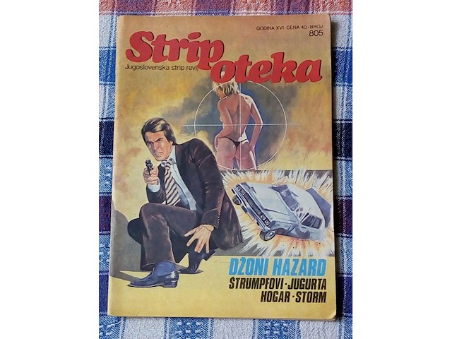 Stripoteka Broj 805 - Dzoni Hazard - Hogar - Storm -