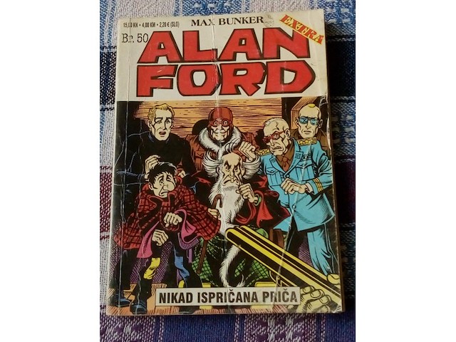 Max Bunker - Alan Ford -Nikad Ispricana Prica - Broj 50