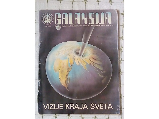 Galaksija - Broj 115 - 1981.god - Vizije Kraja Sveta -