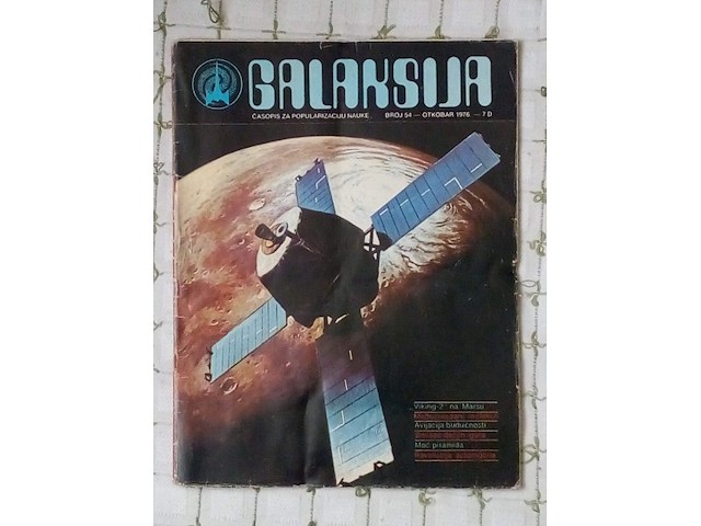 Galaksija - Broj 54 - 1976.god - Viking 2 na Marsu -