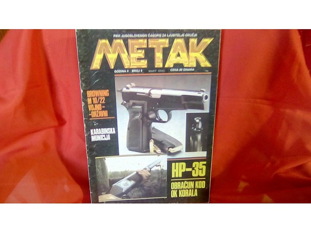 Metak br.5 1990.               --GLANC--