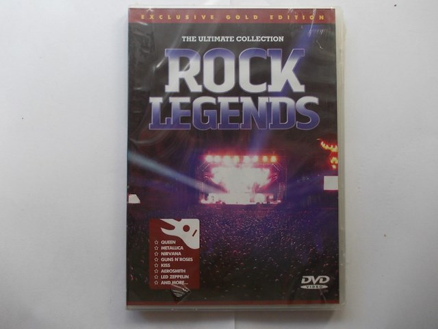 DVD Rock Legends - Various Artists