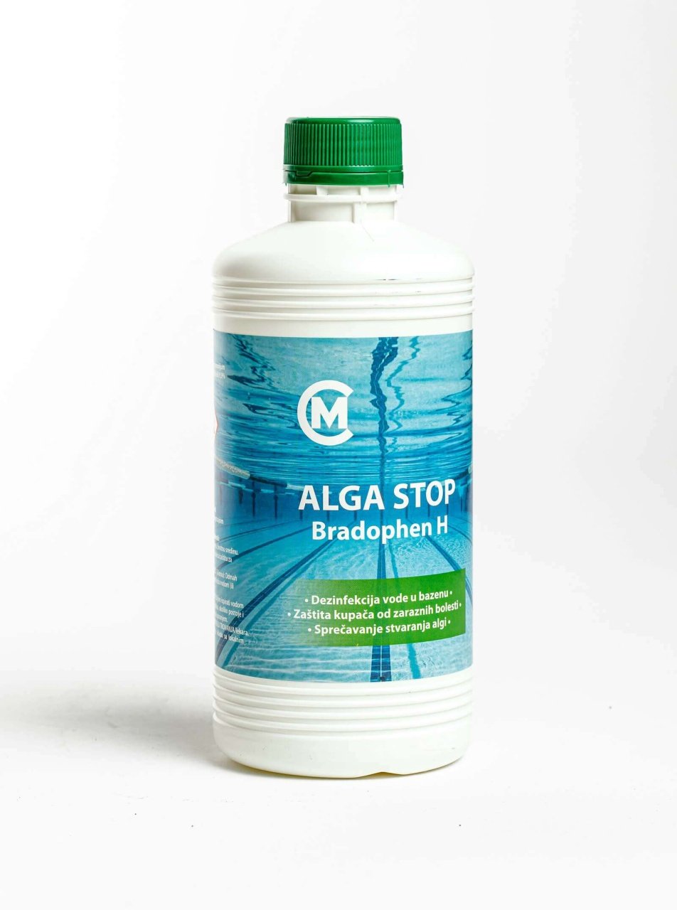 ALGASTOP za bazene - Bradophen - H 1L