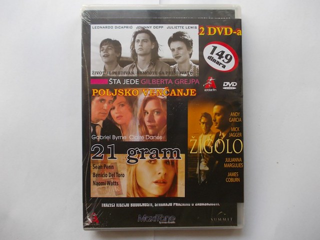 DVD Kolekcija drama 5 - 4 filma na 2 DVD-a