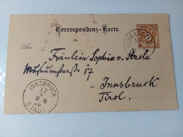 1886 BadGastein-Innsbruck (P739)