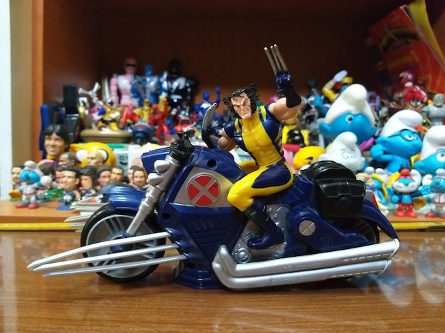 X-Men - Wolverine Marvel Hasbro Vulverin na motoru