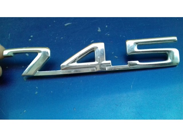 Original zadnji znak za BMW 745
