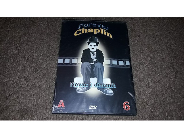 Forever Chaplin, Novac i dinamit+ 4 filma DVD , NOVO