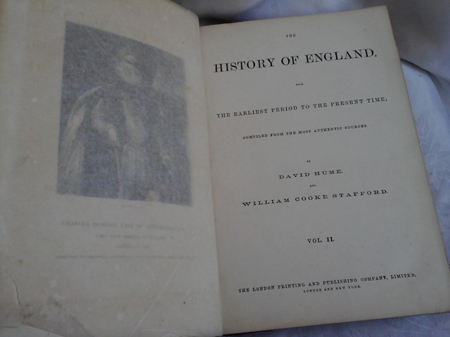 The history of England from the Earliest period to the
