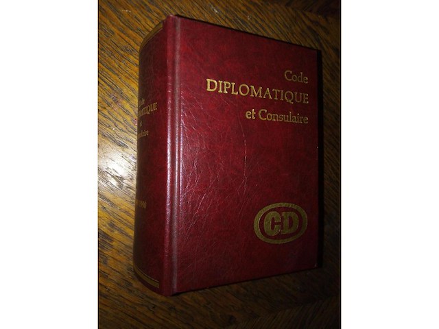 Code diplomatique et Consulaire 1989/90