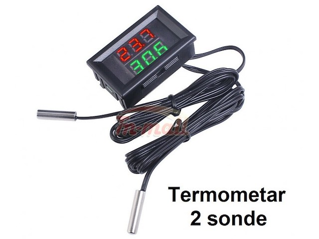 Digitalni termometar sa dve sonde -20-100°C - C+Z