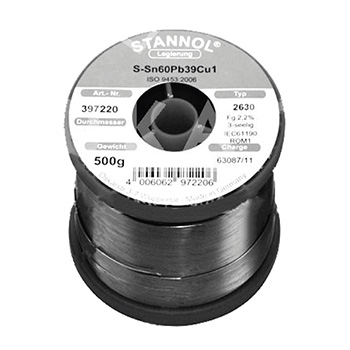 Stannol tinol za lemljenje LZ3010-0500