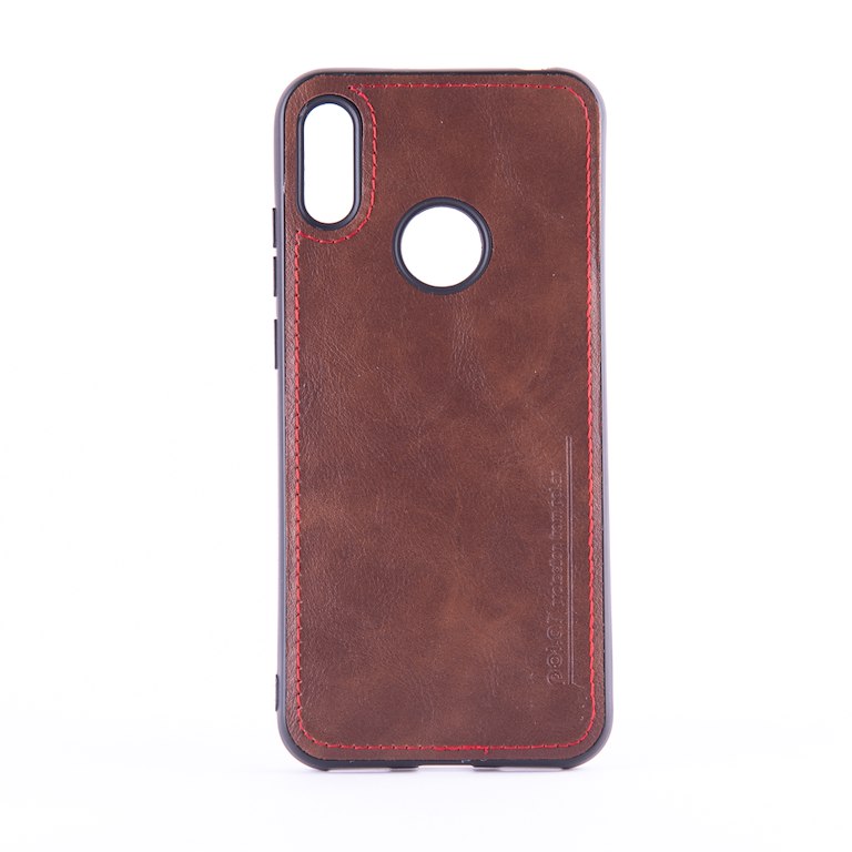 TPU LEATHER Y6 2019/Honor 8A (braon)