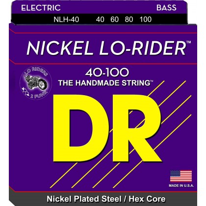 Music box
DR Strings Nickel Lo-Rider NLH 40 Žice za bas gitaru