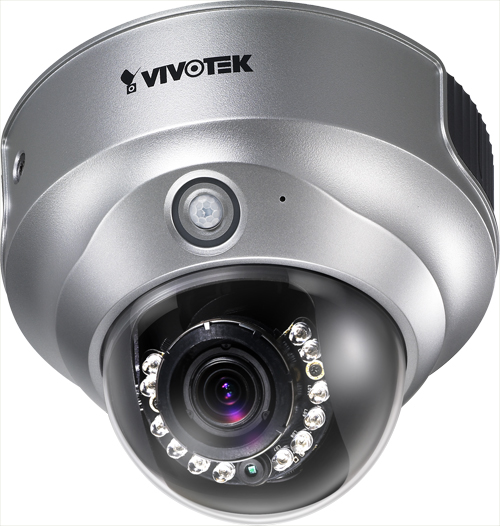 Vivotek FD8161 dome dan-noć IP kamera, 2 Mega Pixel, 30 fps, IR LED do 15m, 3-9mm Vari-focal, Auto-iris, H.264+MPEG4+MJPEG Multi Adaptive Streaming, ePTZ, lokalno snimanje, mikrofon, DI+DO, PIR se...