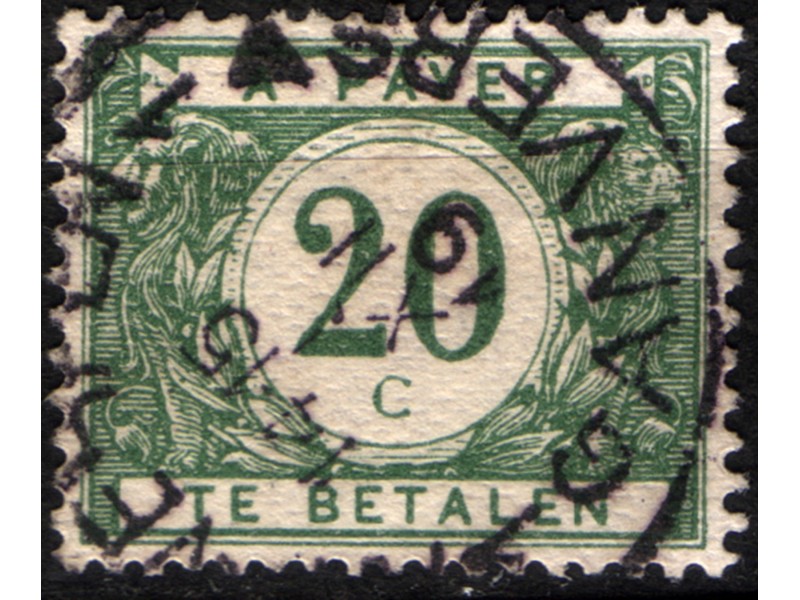 kt301cs 10.sep1919 Belgie Mipor18A(-o-)GF 1/5