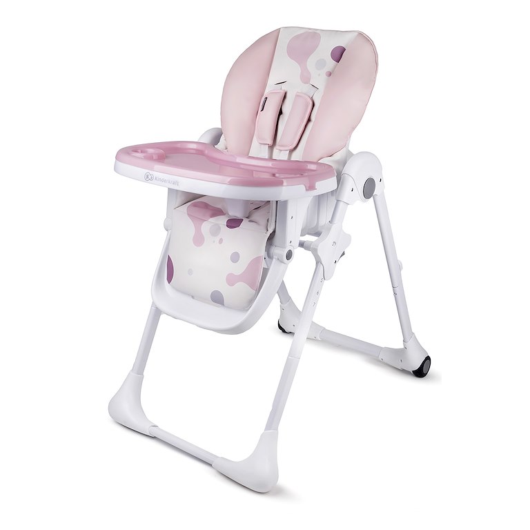 Kinderkraft hranilica za bebe YUMMY pink