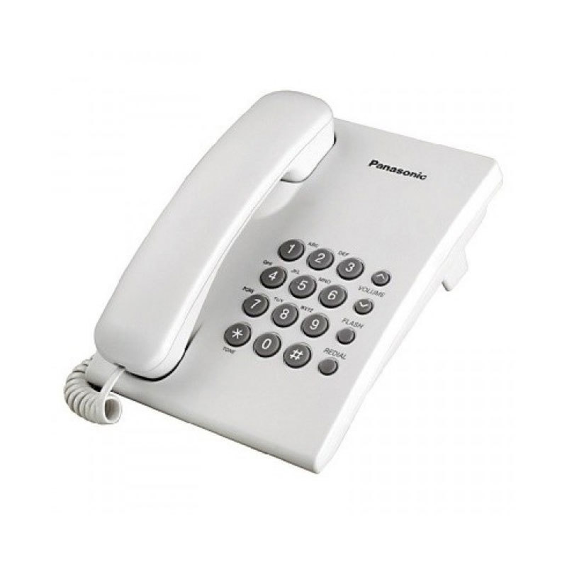 Telefon Panasonic KX-TS 500 beli