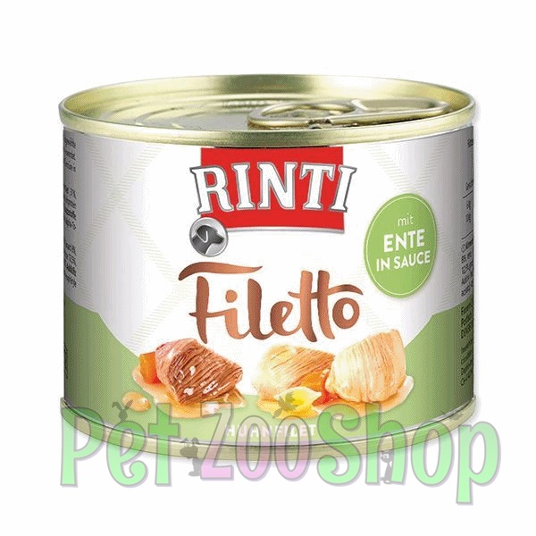 Konzerva za pse Rinti Fileti PILETINA I PACETINA u sosu 210g