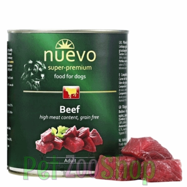 Govedina Grain Free za pse Nuevo