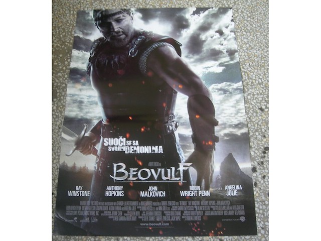 Beovulf (Ray Winstone) - filmski plakat