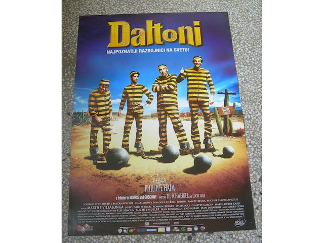 Daltoni - filmski plakat