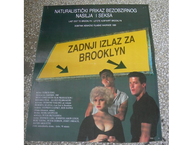 Zadnji izlaz za Brooklyn (J. J. Leigh)-filmski plakat