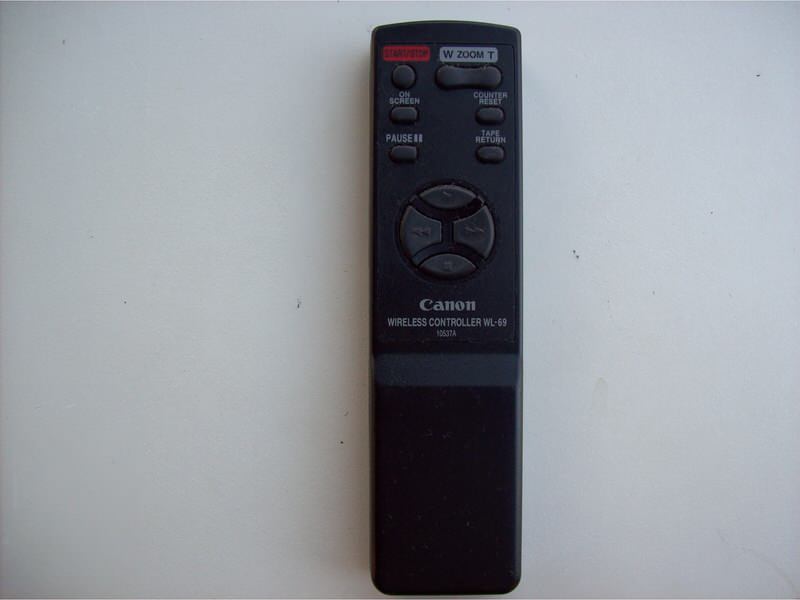 CANON Camcorder Wireless Remote WL-69