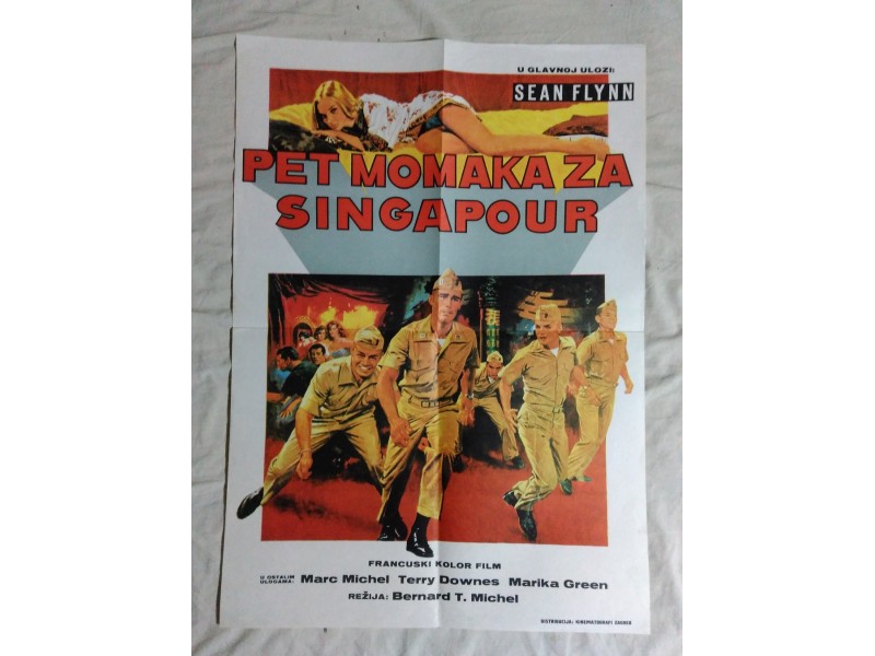 Pet momaka za Singapour
