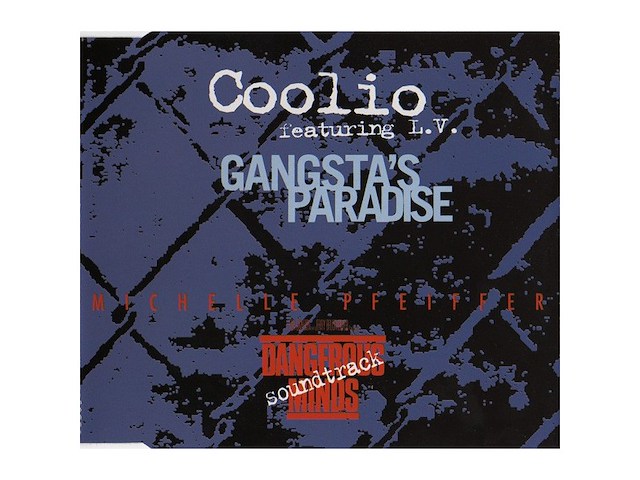 Coolio Featuring L.V.‎– Gangsta`s Paradise CDMaxi-Singl