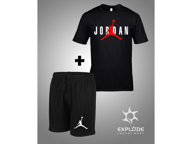 Šorc i majica Jordan (komplet)