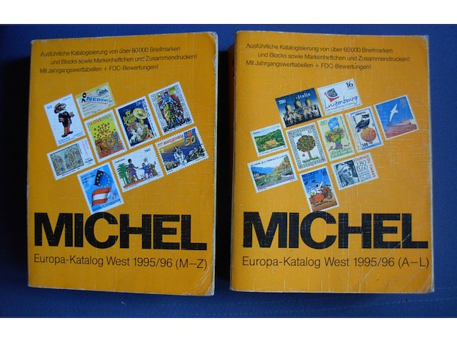 MICHEL - EUROPA WEST 1995/96 A-L i M-Z