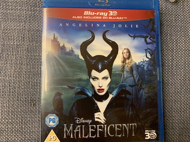 Maleficent 3d+ 2d blu ray