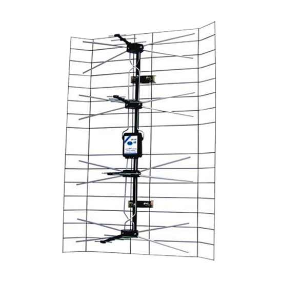 Antena Mrežasta Falcom ANT-408AL UAT8A sa pojačalom, 35 db 0210/1377,Aluminijum, Plava