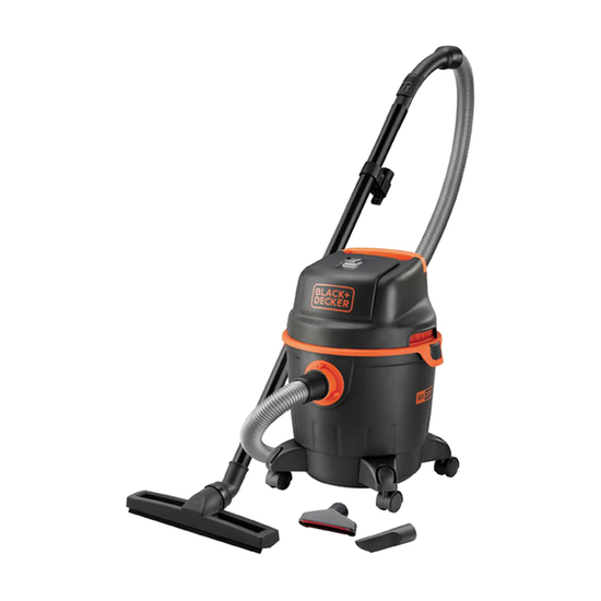 Usisivač Black & Decker BXVC20PE, 1200W, Crno - narandžasti, suvo / mokro