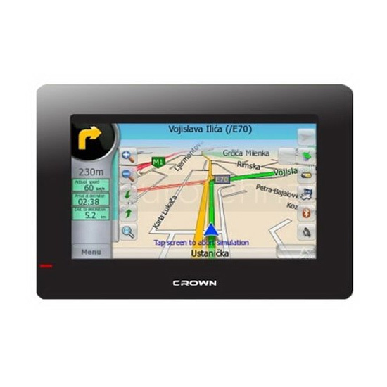 Auto navigacija Crown 5.0, EU/SRB