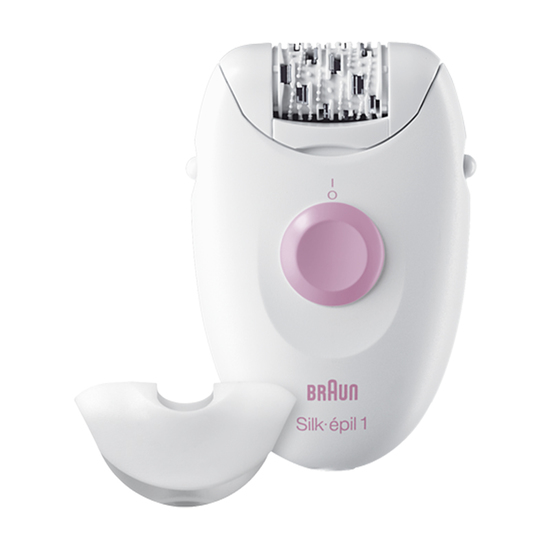 Depilator Braun SE 1370, Belo - Roze