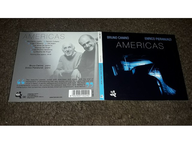 Bruno Canino, Enrico Pieranunzi - Americas , ORIGINAL